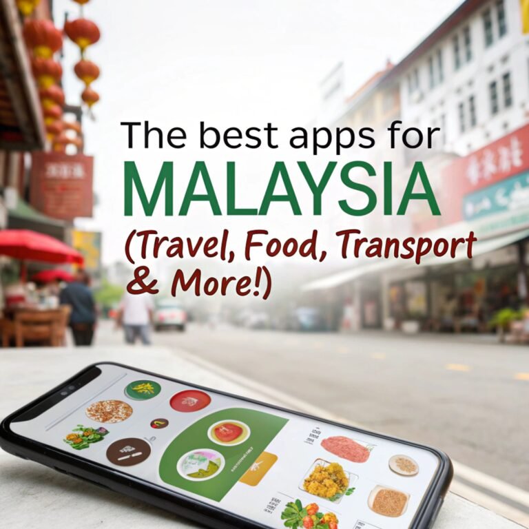 The Best Apps for Malaysia (Travel, Food, Transport & More!) - Malaysia ...